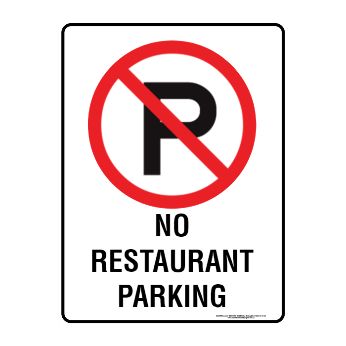 Custom Prohibition Sign - Australian Safety Signs