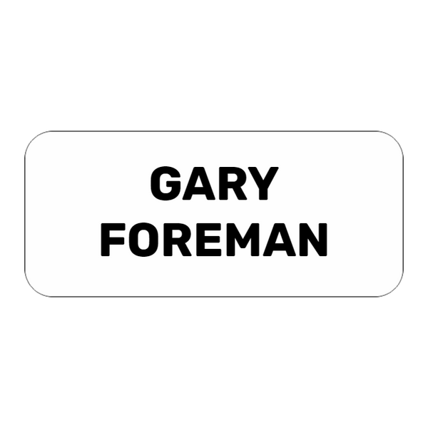CUSTOM HARD HAT STICKER - Australian Safety Signs