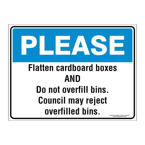 Custom general sign - Australian Safety Signs