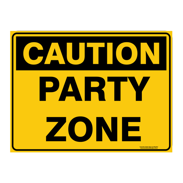 Custom Text Caution Sign - Australian Safety Signs