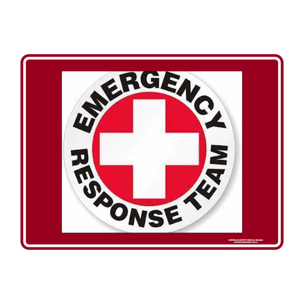 Custom Text Emergency Sign - Australian Safety Signs