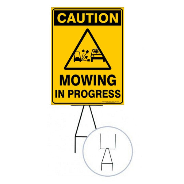 Grass Spike Corflute Holders - Australian Safety Signs