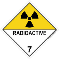 CLASS 7 - RADIOACTIVE - Australian Safety Signs
