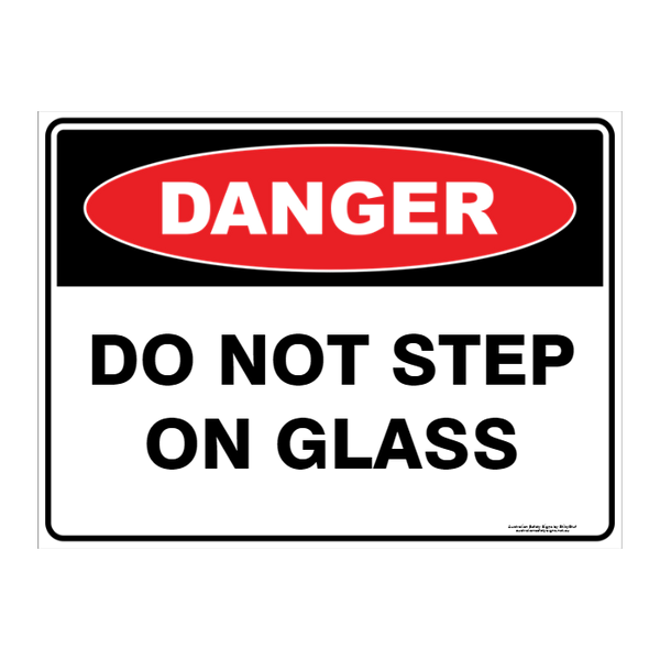 Danger Custom Text Sign - Australian Safety Signs