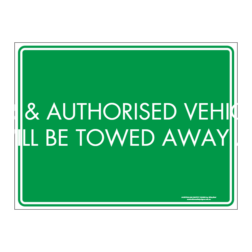 Custom general sign - Australian Safety Signs