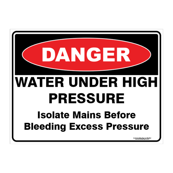 Danger Custom Text Sign - Australian Safety Signs