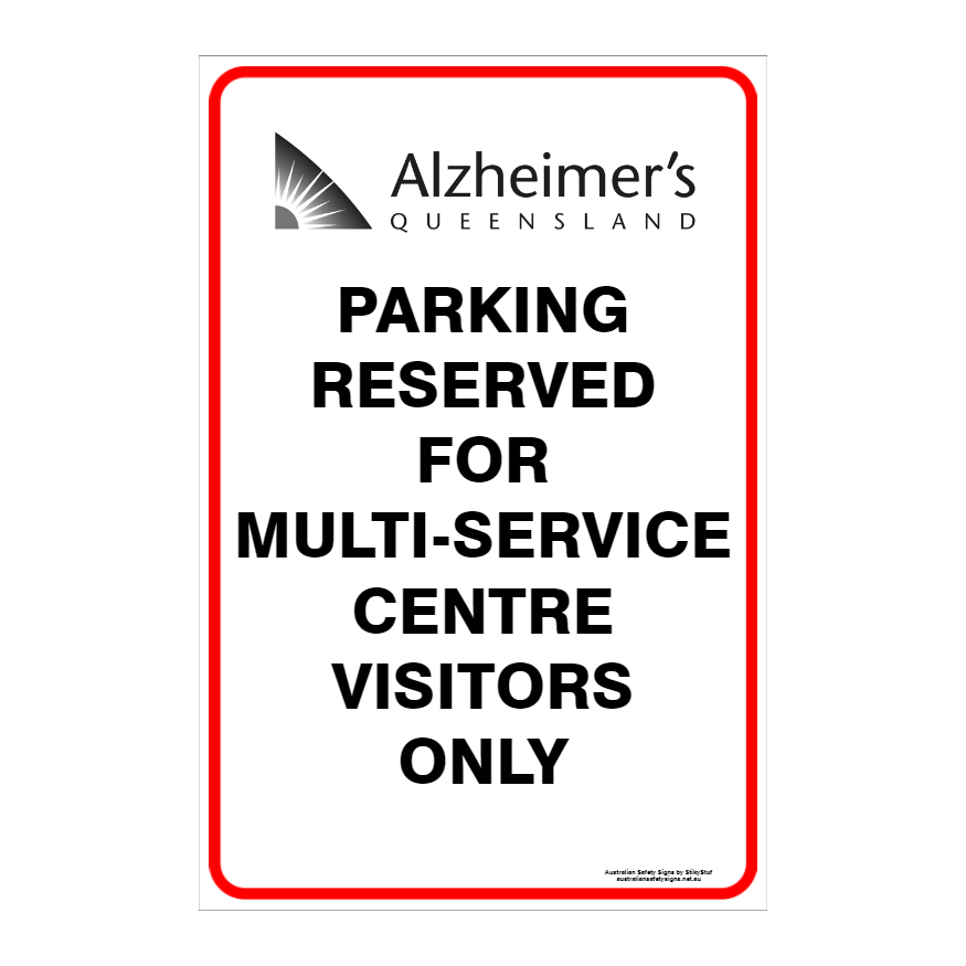 CUSTOM PARKING SIGN - Australian Safety Signs