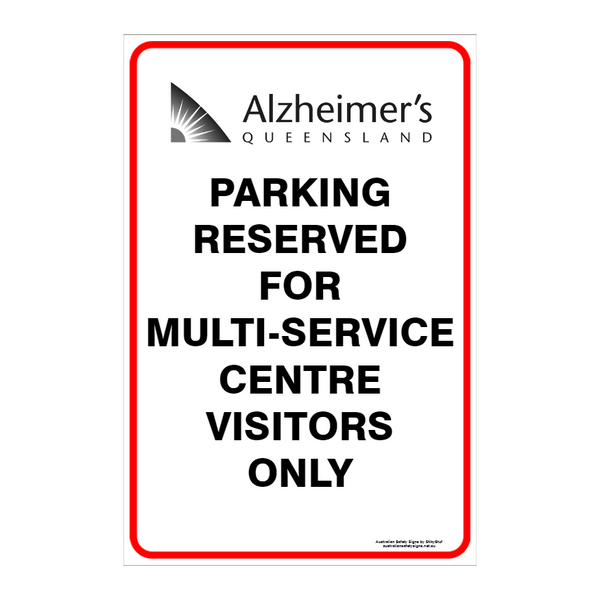 CUSTOM PARKING SIGN - Australian Safety Signs