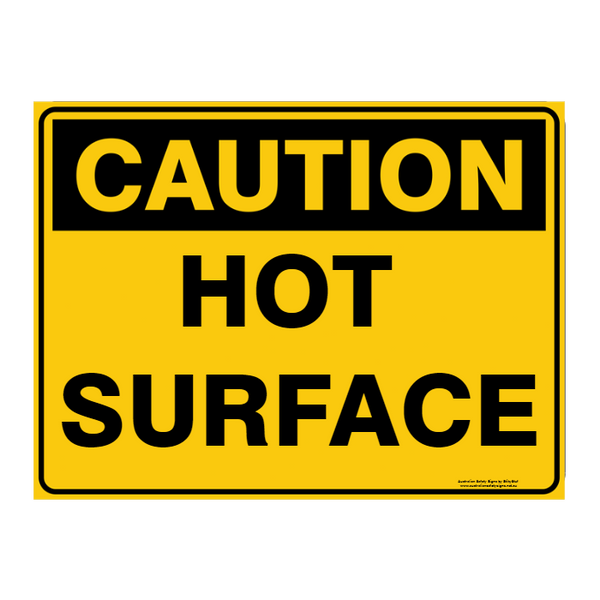 Custom Text Caution Sign - Australian Safety Signs