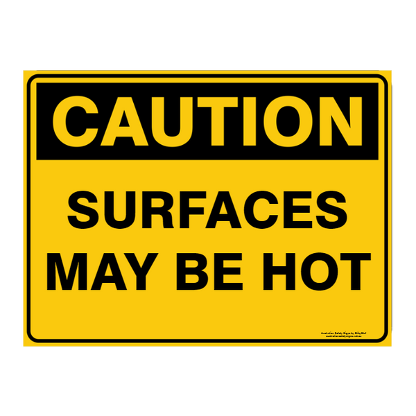 Custom Text Caution Sign - Australian Safety Signs