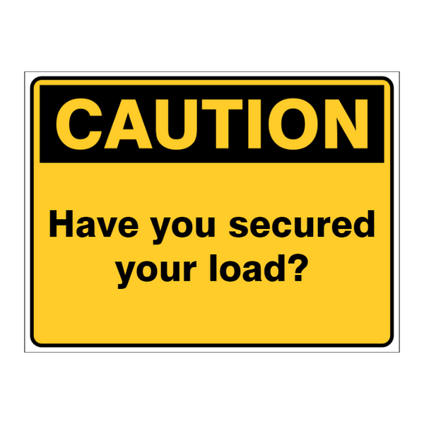 Custom Text Caution Sign - Australian Safety Signs