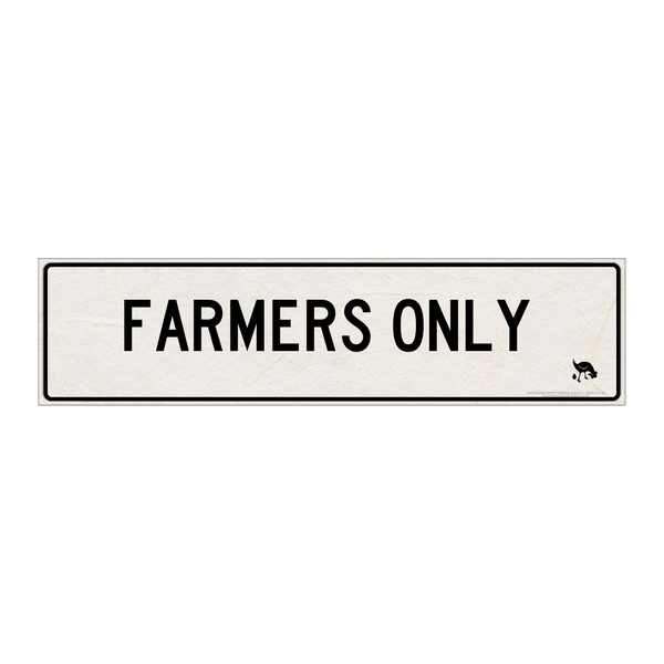 600 x 150mm Custom general sign - Australian Safety Signs