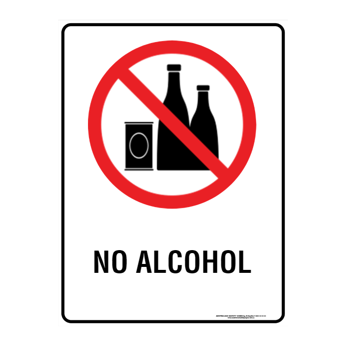 Custom Prohibition Sign - Australian Safety Signs