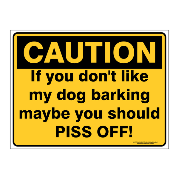 Custom Text Caution Sign - Australian Safety Signs