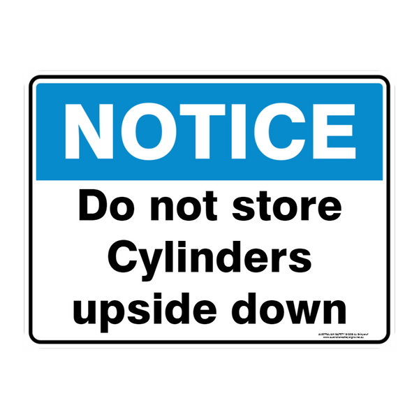 NOTICE CUSTOM TEXT SIGN - Australian Safety Signs