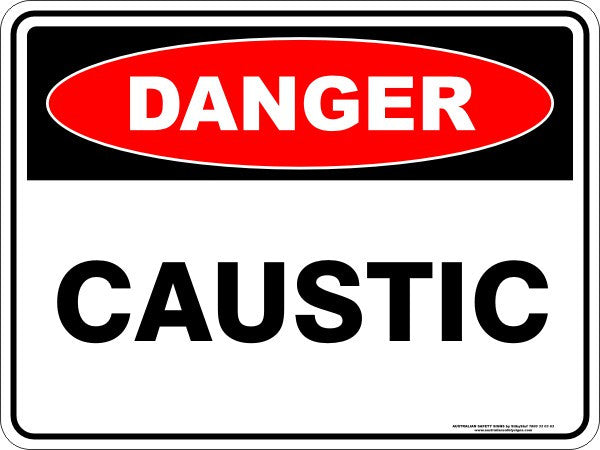 CAUSTIC - Australian Safety Signs