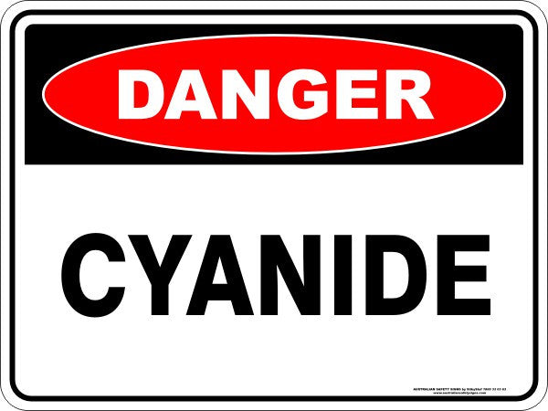 CYANIDE - Australian Safety Signs