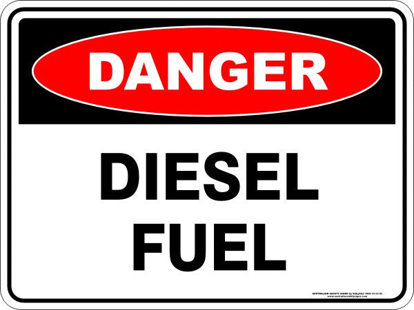 DIESEL FUEL - Australian Safety Signs