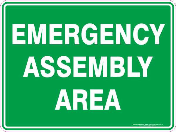 Emergency Signs - Australian Safety Signs