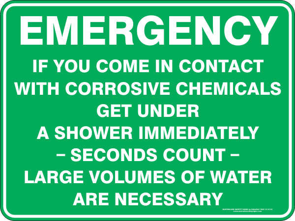 EMERGENCY SECONDS COUNT - Australian Safety Signs