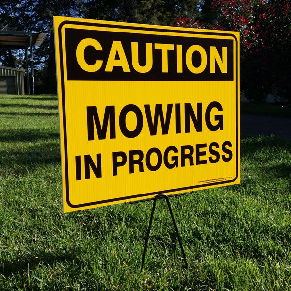 Grass Spike Corflute Holders - Australian Safety Signs