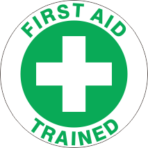 FIRST AID TRAINED - Australian Safety Signs