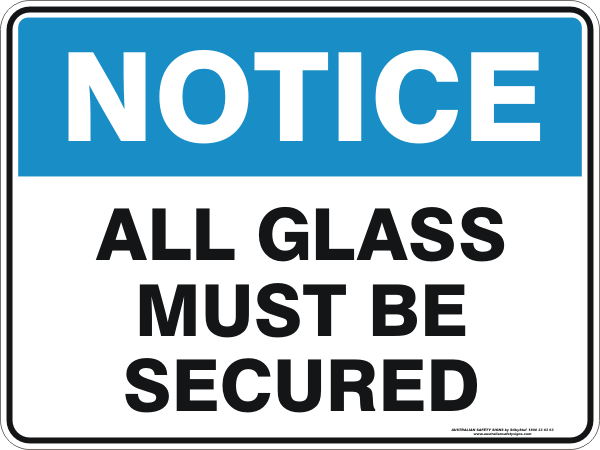 Notice Signs - Australian Safety Signs