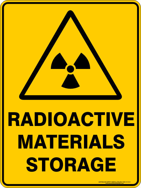 Radioactive Materials Sign